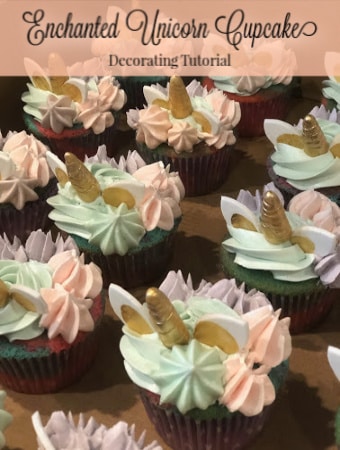 Enchanted Unicorn Cupcake Decorating Tutorial - Chef of All Trades