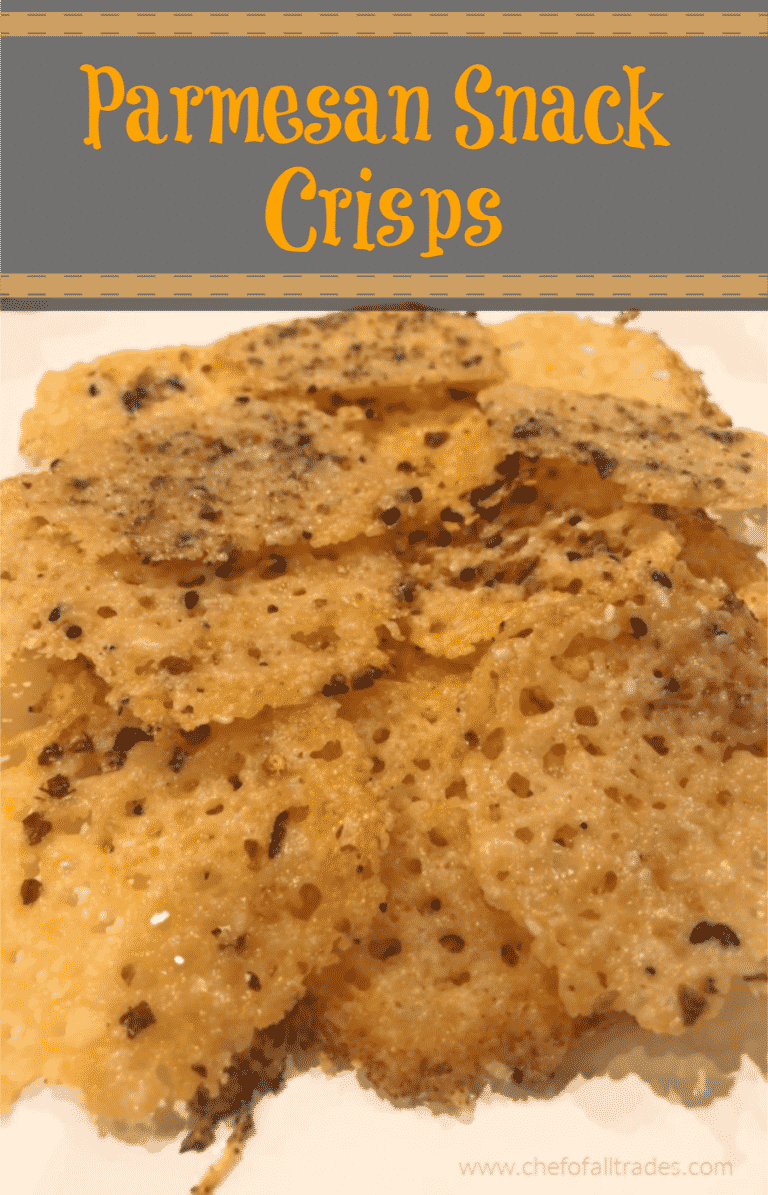 Parmesan Snack Crisps - Chef of All Trades - THM Friendly Snack