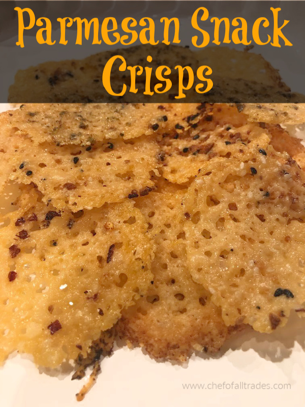 Parmesan Snack Crisps - Chef of All Trades - THM Friendly Snack