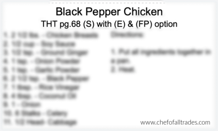 DIY Menu Board Tutorial - Chef of All Trades - DIY & Crafting