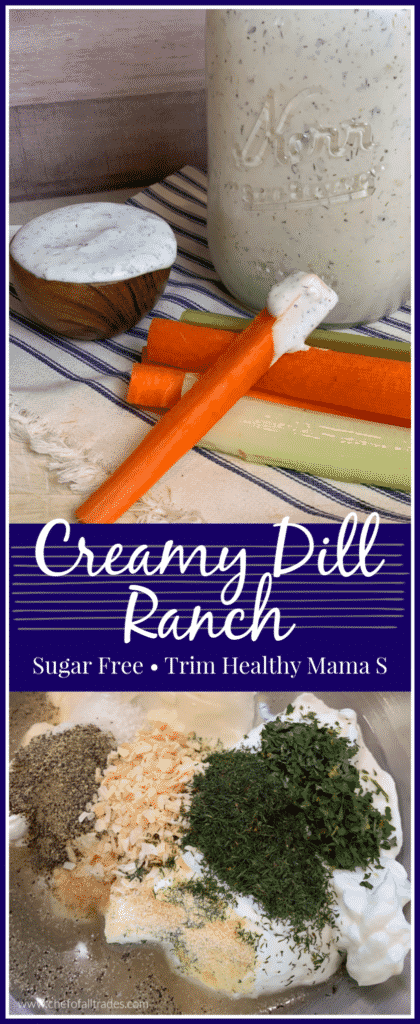 Creamy Dill Ranch Dressing - Chef of All Trades - Dressing & Dips