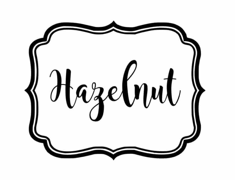 Sugar-Free Hazelnut Coffee Syrup - Uses Gentle Sweet